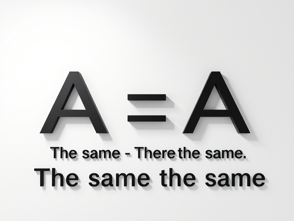 Understanding the First Law of Logic: The Law of Identity – R-Rated ...